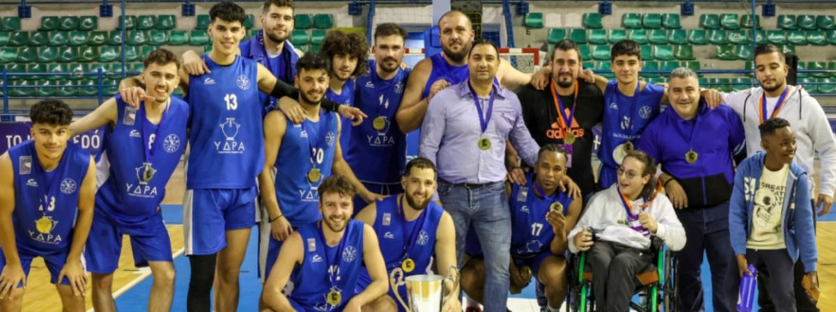 Φιέστα της ΕΝΑΔ για την άνοδο στην Α' κατηγορία και το νταμπλ | Thema ...