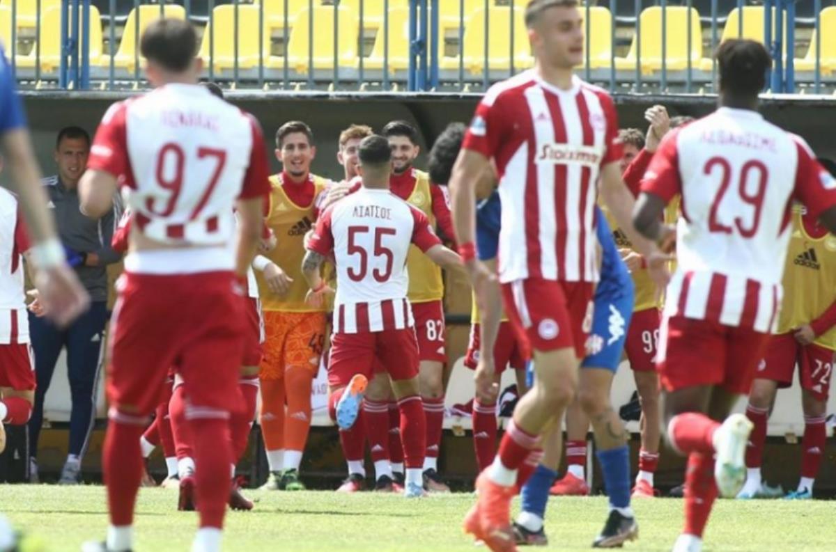 ΠΑΟ Ρουφ-Ολυμπιακός Β΄ 1-2: Τρίτη σερί νίκη για τους ερυθρόλευκους ...