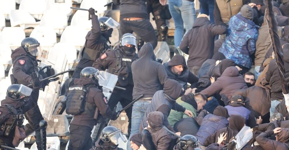 Τα είδε... όλα ο Κέρκεζ: Σοβαρά επεισόδια και ΔΙΑΚΟΠΗ στο Παρτιζάν ...